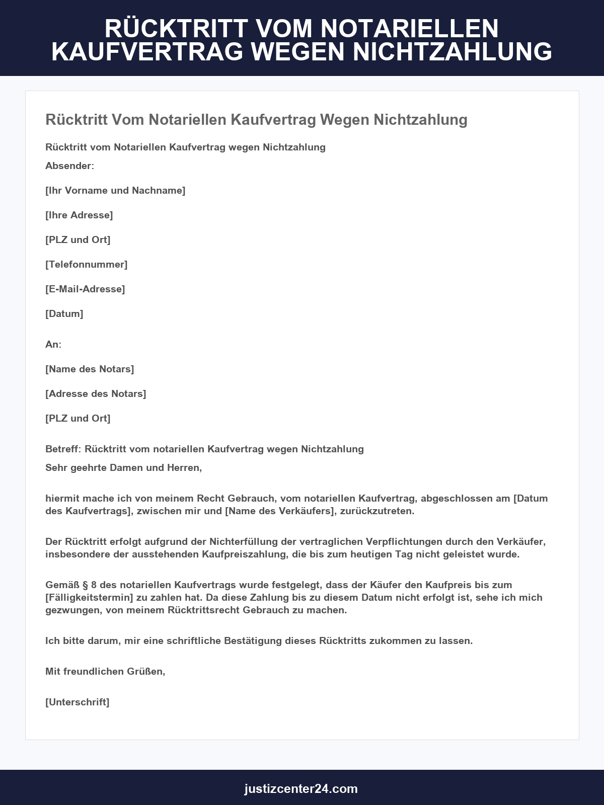 Rucktritt Vom Hausverkauf Seitens Kaufer